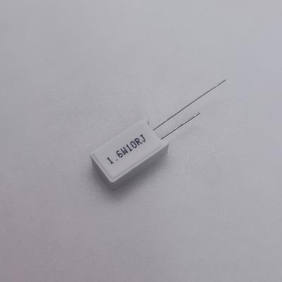 China Thermal Links Resistor Assembly 5W 10 Ohm 5% Cement Resistor with Fusible Alloy Thermal Cutoff Fuse Overheat Protection for sale