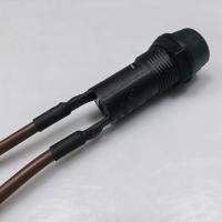 China Cartridge Fuse Panel Mount Fuse Holder 5x20mm 10A 250V R3 H3 PTF OP MF With Extension Cable and Connector for sale