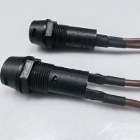 China Cartridge Fuse Panel Mount Fuse Holder 5x20mm 10A 250V R3 H3 PTF OP MF With Extension Cable and Connector for sale
