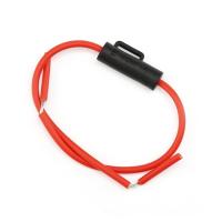 China Sealed Waterproof Wire Lead DM 5.2x20 1A 6x30 20A Inline Fuse Holder for Automotive Boat RV Battery for sale