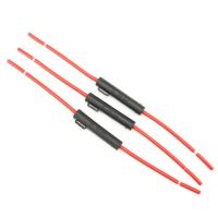 China Sealed Waterproof Wire Lead DM 5.2x20 1A 6x30 20A Inline Fuse Holder for Automotive Boat RV Battery for sale