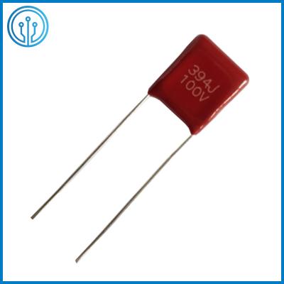 China 100V 404J MPP Film Capacitor CBB21 3.0-3.5mm Thickness for Wireless Charging Systems for sale