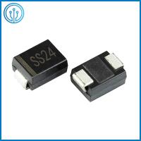 China SS24 2A 40V Schottky Barrier Rectifier Diode DO-214AA SMB Surface Mount Package for sale