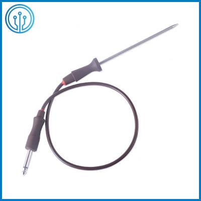 China 3.3K ohm 3970K Thermistor Temperature Sensor with 6.35mm Plug for Oven Grill Baker Meat Probe for sale