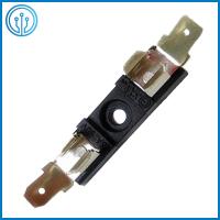 China JEF-511 Heavy Duty Glass Fuse Clips 25A 250V for 6.35x31.8mm Automotive Fuse Box Applications for sale