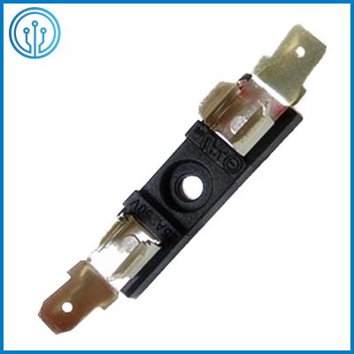 China JEF-511 Heavy Duty Glass Fuse Clips 25A 250V for 6.35x31.8mm Automotive Fuse Box Applications for sale