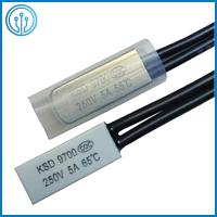 China KSD9700 Bimetal Temperature Switch Thermostat 250V 5A NC 20-180°C Range Plastic/Metal Shell for sale