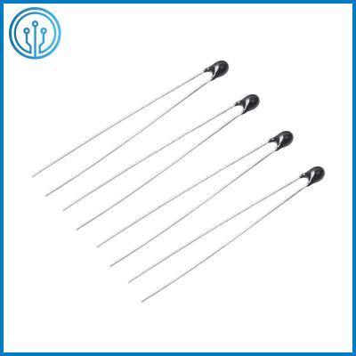 China MF52 50mW NTC Thermistor Bead 1.5k-220k Ohm -55C to 125C Epoxy Resin Coated for sale