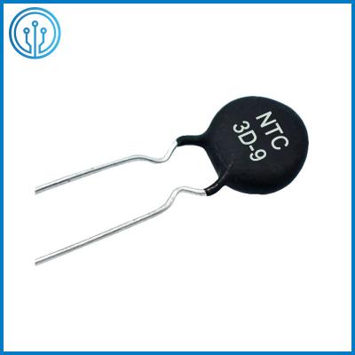 China 3Ω 4A 3D-9 Power NTC Thermistor for USB Adapters -40°C to 170°C Operating Range for sale