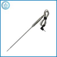 China 98.63K Ohm 1% BBQ Temperature Sensor Probe with 350°C Range and 8s Response Time for Grill Monitoring for sale