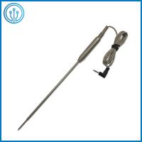 China 98.63K Ohm 1% BBQ Temperature Sensor Probe with 350°C Range and 8s Response Time for Grill Monitoring for sale