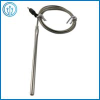 China 100K 4070 2.5mm Mono Plug Ambient Temperature Probe Meat Temperature Sensor 380C for sale