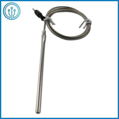 China 100K 4070 2.5mm Mono Plug Ambient Temperature Probe Meat Temperature Sensor 380C for sale
