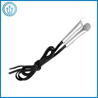 China Aluminum Shell NTC Thermistor Temperature Sensor 2.2K Ohm 3950K 5x35mm for Automotive HVAC for sale