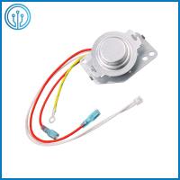 China 216C 250V Glass Sealed NTC 100k Thermistor Temperature Sensor 18AWG for sale