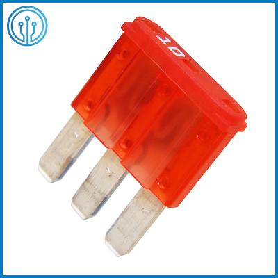 China BFSL-3 MICRO3 Auto Blade Fuse 32V 1000A Breaking Capacity 3-15A Range PA66 Housing for sale