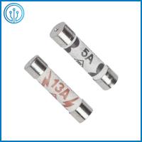 China BS1362 240V 6x25mm 10A Ceramic Plug Top Fuse ASTA Approved Fast Acting for sale