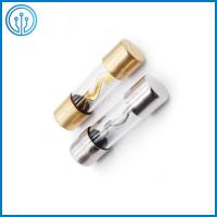 China 10x38mm AGU 80 Amp Cartridge Fuse 5AG Glass Tube Gold Copper for Audio for sale