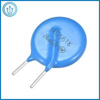 China 14D561K Metal Oxide Varistor 14mm Disc - 560V Clamping Voltage, 350V AC Rating for Industrial Surge Protection for sale