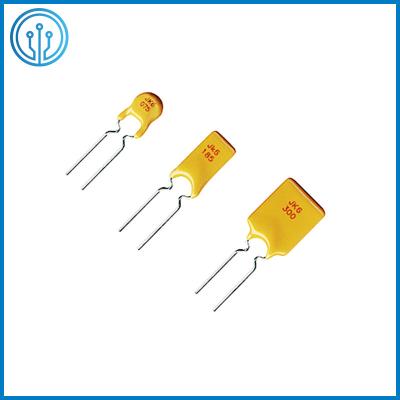 China JK6 Series 6V 2.5A Polymer PTC Resettable Fuse with Radial Leads for Circuit Protection for sale