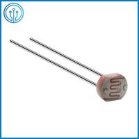 China GL5528 5mm Light Dependent Resistor LDR Photocell 10-20KΩ 10Lux Sensor 150VDC 100mW for sale