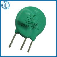 China TLMOV 14D 20D 25D Disc Metal Oxide Varistor with Thermal Link 136°C - 5A/10A/16A Surge Protection up to 20kA for sale