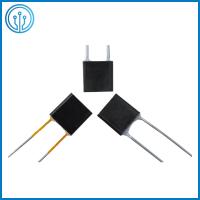 China Square Radial Leaded Thermal Cutoff Fuse 1A 250VAC 60VDC 150°C Non-Resettable Overheat Protection for sale