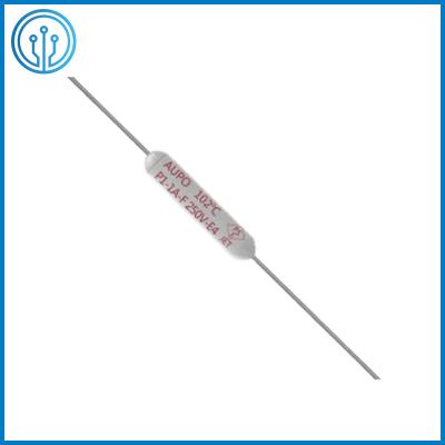 China Ceramic Tube Thermal Cutoff Fuse 5A 250V 102°C P1-5A-F with UL VDE CCC PSE Certifications for sale
