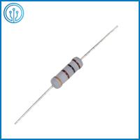 China Metal Oxide Film Resistor MOF Series 5W 25 Ohm 750V Cylindrical Wire Wound Resistor ±5% Tolerance for sale