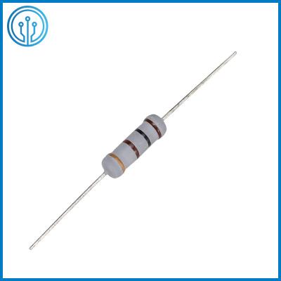 China Metal Oxide Film Resistor MOF Series 5W 25 Ohm 750V Cylindrical Wire Wound Resistor ±5% Tolerance for sale