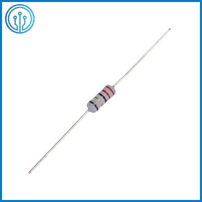 China KNP 0.5W to 5W Wirewound Resistor 0.05Ω-1KΩ Range with 300-400V Dielectric Strength for sale
