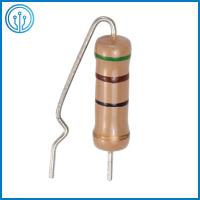 China 10M Ohm 0.125W Carbon Film Resistor with 5% Tolerance for High Voltage Applications up to 500V for sale