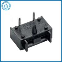China 20A SL-1538 Base Mount Fuse Holder - 32V DC PCB Vertical Mount for Automotive Blade Fuses for sale