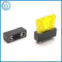 China 40A PCB Mounted Auto Blade Fuse Clip 50m Ohm Contact Resistance for Automotive Applications 250V Rating for sale