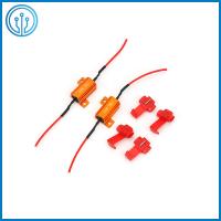 China RX24 Aluminum Housed Wire Wound Resistor 25W 6Ω with 350V Working Voltage for Industrial Applications for sale