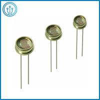 China Metal Case 8mm Photoresistor LDR 10K OHM Light Dependent Resistor with 150V Max Voltage and -30°C to +70°C Range for sale