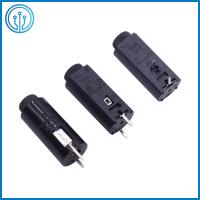China PTF-50 Horizontal Mounting Cartridge Fuse Holder 6.3A 250V for 5x20mm Cylindrical Fuses - UL VDE Certified for sale