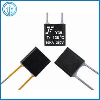 China NEC DYE Microtemp AUPO Emerson Thermal Cutoff Fuse 10KA 250V 150C Auto Reset Protection Device for sale