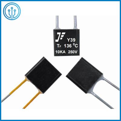 China NEC DYE Microtemp AUPO Emerson Thermal Cutoff Fuse 10KA 250V 150C Auto Reset Protection Device for sale