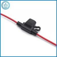 China Waterproof Inline Mini Maxi Blade Fuse Holder with UL1015 16AWG Cable and IP67 Rating for sale