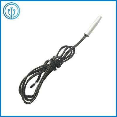 China Copper Bullet Housed NTC Evaporator Temperature Sensor 6.8kΩ 4200 B Value for Automotive AC Systems for sale