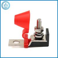 China MRBF Terminal Fuse Block 30-500A 58V DC M8 Stud for Automotive Battery Bolt Down Protection for sale