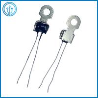 China Ceramic PTC Thermistor 120C 330 Ohm Metal Form Thermal Protection for Motor Windings for sale