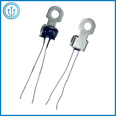China Ceramic PTC Thermistor 120C 330 Ohm Metal Form Thermal Protection for Motor Windings for sale