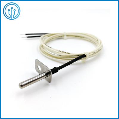 China Electric Oven NTC Temperature Sensor 100K 3950 with 900mm PTFE Wire and C3-2Y Connector for Precise Thermal Control for sale