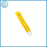 China Insulated Radial Leaded Thin Film NTC Thermistor 100K 3950 50mm 75mm Fast Response for sale