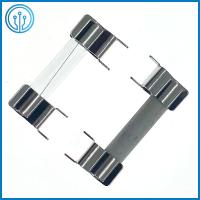 China Tin Plated Spring Brass PCB Fuse Holder Clip 30A for 6x30mm Ceramic Cartridge Fuse for sale