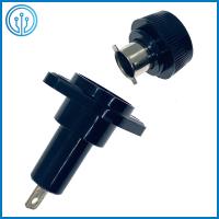 China R3-18 10x38mm Cylindrical Cartridge Fuse Holder 30A 600V AC Panel Mount Heavy Duty for sale