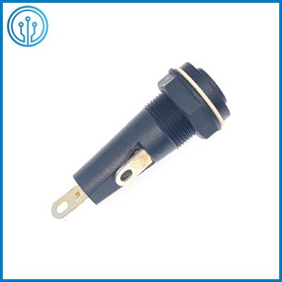 China Snap-In Mounted 6.3x32mm 3AG Cartridge Fuse Holder Block Clip R3-55B 20A 250V for sale