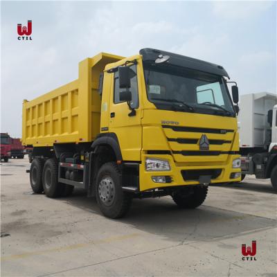 China Howo 20 Ton Construction Gravel Tri Axle 10 Wheel Heavy Duty Dump Truck for sale